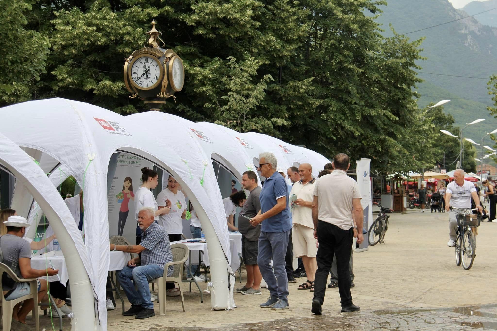 Health Caravan Visits Peja to Promote Healthy Living – AQH